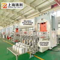 China Aluminium Food Container Machine 40-68 Strokes Per Minute Automatic Hydraulic Press Line for sale