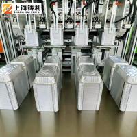 China Disposable Aluminum Dishes Take Away Lunch Box Machine Aluminum Foil Food Container Making Machine for sale