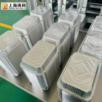 China Automatic Aluminum Foil Container Machine with Multi Cavities Mold for sale