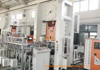 China Fully Automatic Aluminium Foil Container Making Machine 12000KG Aluminum Foil Box Making Machine for sale