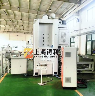 China 9000pcs/H Food Container Punching Machine 12000pcs/H Food Container Box Making Machine for sale
