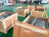 China Mitsubishi PLC Inverter aluminum foil container machine  180-260mm Slide Stroke for sale