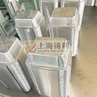 China Automatic Aluminium Food Container Making Machine for 3003 H24 and 8011 O Alloy Foil for sale