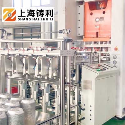 China BBQ Plate Aluminum Foil Container Machine 9000 12000pcs/H Aluminium Foil Making Machine for sale