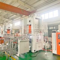 China 380v Aluminium Foil Container Making Machine Aluminium Foil Boxes Machinery Production Line for sale