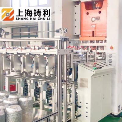 China SMC Aluminium Foil Container Making Machine FOIL FOOD CONTAINER PUNCHING MACHINE for sale