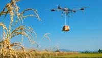 China Q100 Precision Agriculture Pesticide Spray Drone IPX6 AG Spraying Drone Remote Control for sale