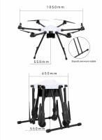 China P1 Six Rotor Flight Training Drone Easy Fold Aerial UAV Drone Training for sale