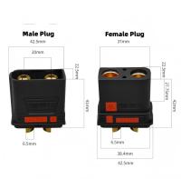 China Small Size Easy To Install PA Material Suitable For Large Current Transmission Aircraft Power Plug for sale