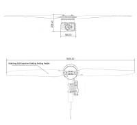 China Carbon Fiber UAV Folding Propellers with Lightweight Composite Materials Enhance Flight Efficiency for sale