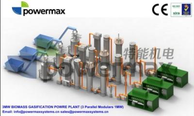 China Biomass gasification power plant for sale