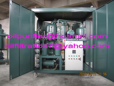 China Waste transformer oil regeneration plant, Dielectric Strength Recovery System for sale