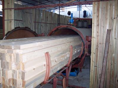 China Auto DN1400 x 8000mm autoclave wood vacuum steeping tank for sale