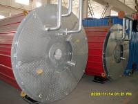 China 1400kw gas fired horizontal thermal oil heating boilers efficiency for sale