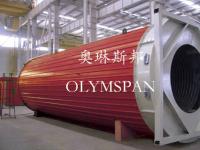 China Hot Oil Fired Horizontal Thermal Oil Boiler High Efficiency For Plastic / Rubber for sale