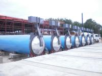 China Aerated Concrete Block AAC Autoclave Steam Equipment For Glass Industrial for sale