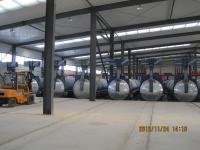 China Automatic Concrete Autoclave / AAC Block Plant For Wood Industrial , Φ2.5 × 31m for sale