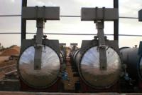 China Saturated Steam AAC Concrete Autoclave For Wood / Brick / Rubber / Food for sale