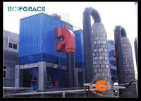 China Fan Dust Collector Dust Extraction System For 20 Tons Coal Fired Boiler for sale