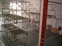 China Fast Boiler Scaffolding for Pulverized coal furnace boiler / Foldable Scaffolding for sale