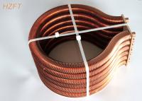 China Extruded Copper / Cupronickel Finned Tube Coils for Water Heater Boiler for sale