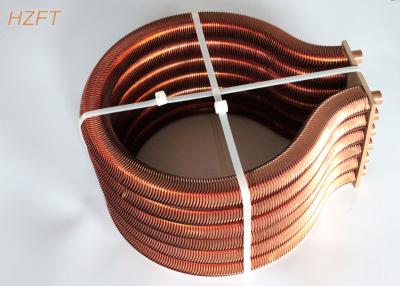 China Extruded Copper / Cupronickel Finned Tube Coils for Water Heater Boiler for sale