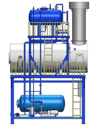 China HFO Fired Power Plant Exhaust Gas Boiler Module for sale
