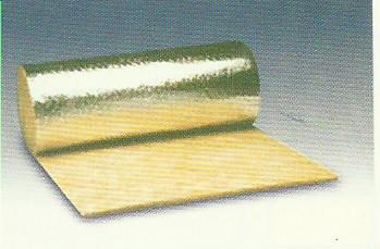 China Thermal Rockwool Insulation Blanket Flexible Faced With Aluminum Foil for sale