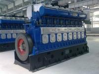 China Genset Power Plant Water Cooled Diesel Generator 11KV 750Rpm for sale