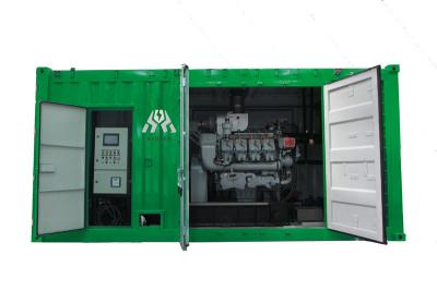 China Soundproof Natural Gas Generators , Water Cooled Power Genset for sale