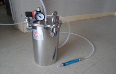 China High Capacity Carbon Steel Dispensing Pressure Vessel Tank For Conductive Adhesive for sale