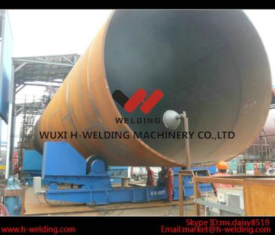 China Pressure Vessel Automatic Conventional Pipe Welding Rotator with PU Roller 10 Ton for sale
