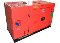 China Single phase denyo Silent Generator Set / Laidong 10kva genset for sale