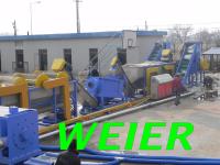 China PET Plastic Recycling And Washing Machine Line For PET Wasted Bottles for sale