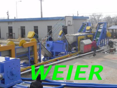 China PET Plastic Recycling And Washing Machine Line For PET Wasted Bottles for sale
