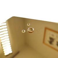 China SS 201 Titanium Gold 8k No 8 Mirror Finish Stainless Steel Sheet for sale