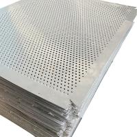 China 2b Round Hole Perforated Stainless Steel Sheet 0.4-3mm 304 Grade for sale