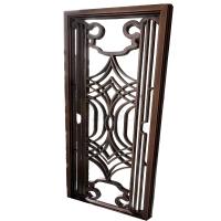 China Red Bronze Hairline Surface Inox Stainless Steel Sheet Dividers 304l Room Divider Screen for sale