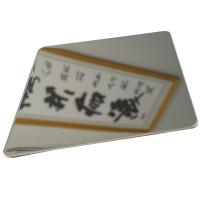 China 6k 12k Super Mirror Stainless Steel Sheet 8K Mirror Finished Anti Finger for sale