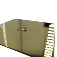 China TP 201 304 316 Zr Brass Gold Mirror Stainless Steel Sheet Ornamental for sale