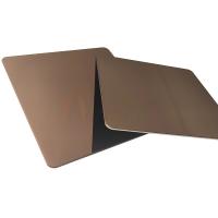 China ASTM A240 Grade 201 304 316 Red Copper Stainless Steel Cold Rolled Sheet Mirror Finish for sale