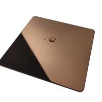 China ASTM A240 Grade 201 304 316 Red Copper Stainless Steel Cold Rolled Sheet Mirror Finish for sale