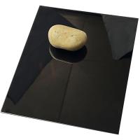 China 1500mm Super Mirror Stainless Steel Sheet Black Titanium PVD Color 304 Grade for sale