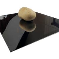 China 1500mm Super Mirror Stainless Steel Sheet Black Titanium PVD Color 304 Grade for sale