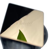 China SS 316 Durable Super Mirror Stainless Steel Sheet Cold Rolled With Rose Gold Coating for sale