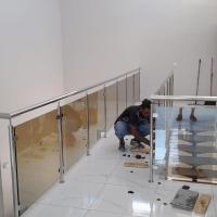 China 1000mm 1500mm Stainless Steel Porch Railing, Garden Inox Fence Easy Installation for sale
