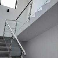 China Customizable SUS201 SUS304 SUS316 Stainless Steel Inox Guardrail for sale