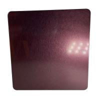 China 4x10 Decorative Stainless Steel Sheet Cold Rolled Rose Gold Vibration for sale