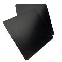 China Grade 201 304 316 Black Titanium Stainless Steel Decorative Sheet Sand Blasted Finished for sale