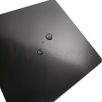 China Grade 201 304 316 Black Titanium Stainless Steel Decorative Sheet Sand Blasted Finished for sale